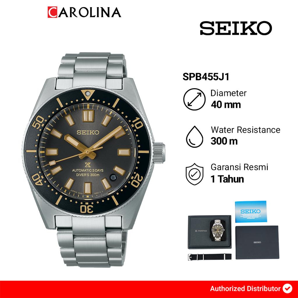 Jual Jam Tangan Pria Seiko Prospex SPB455J1 New 62MAS Facelift 1965 Diver Seiko Brand 100th ...