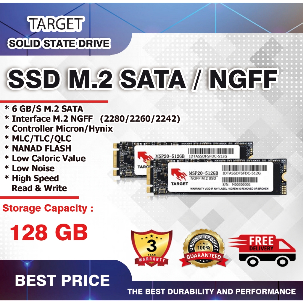 Jual SSD 1 TB M.2 SATA LAPTOP KOMPUTER MINI PC / SSD 1 TB M2 SATA ...
