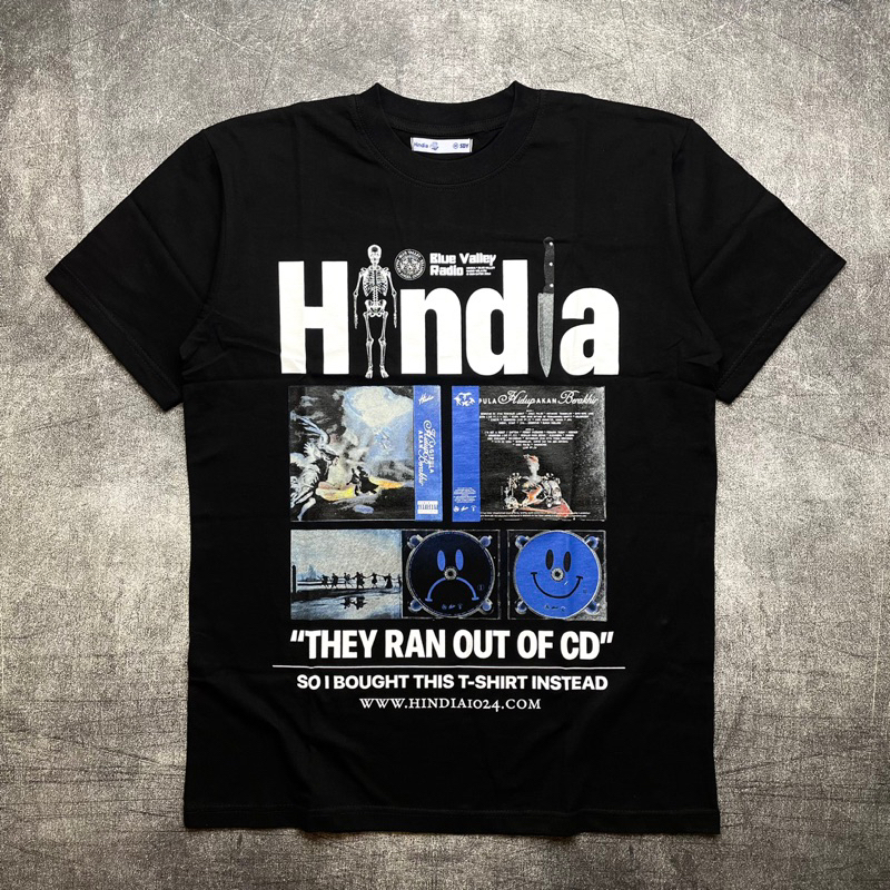 Jual Tshirt HINDIA - SOLD OUT BLACK Official Merchandise | Shopee Indonesia