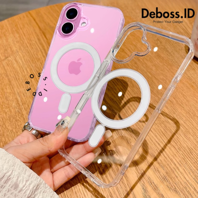 Jual HARGA GROSIR Magsafe Clear Case IPH 16PRO MAX/16PLUS X XS MAX XR ...