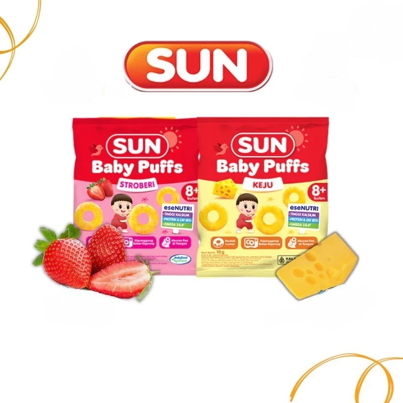 Jual SUN Puffs Sun Baby Puff Sun Baby Puffs Cemilan Camilan Snack Bayi ...