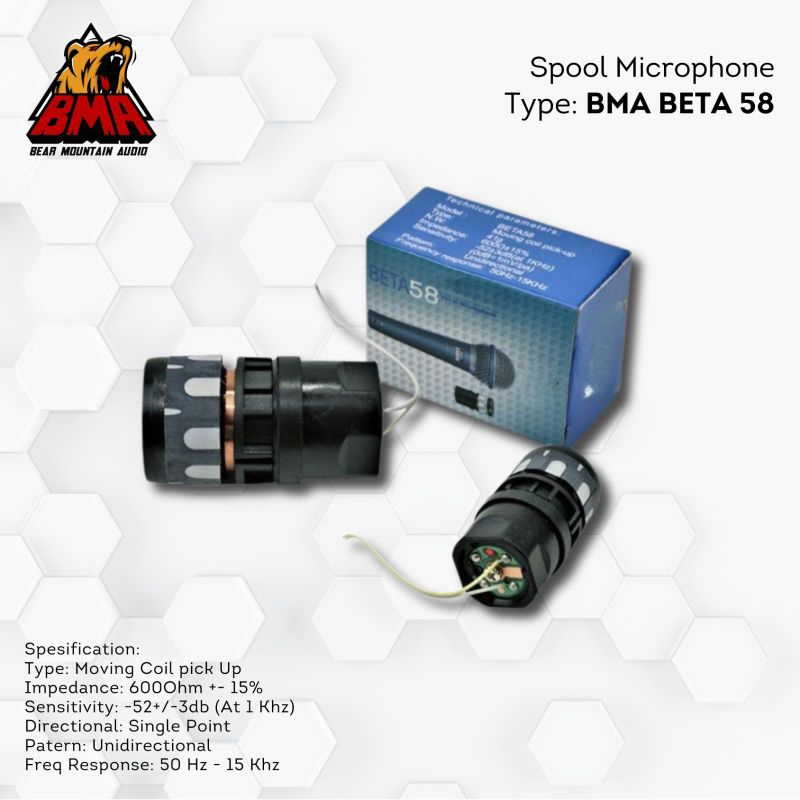 Jual Spull microphone/mic Beta 58 BMA Original | Shopee Indonesia