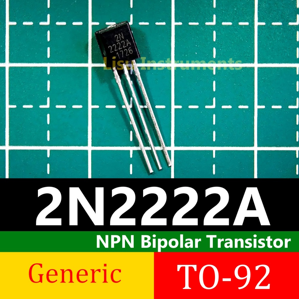 Jual 2N2222A NPN Bipolar Transistor 2N 2222A TO-92 | Shopee Indonesia