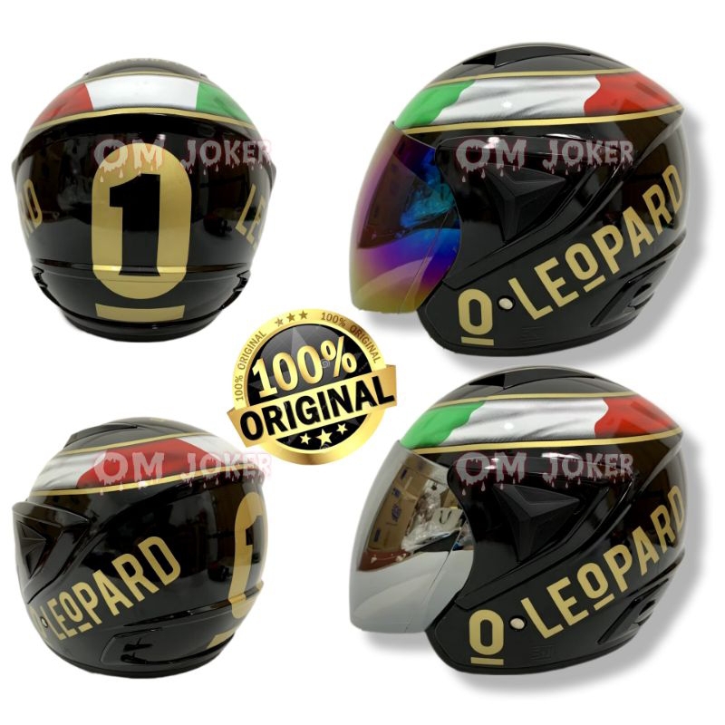 Jual Helm leopard SNI helmet Dewasa original | Shopee Indonesia