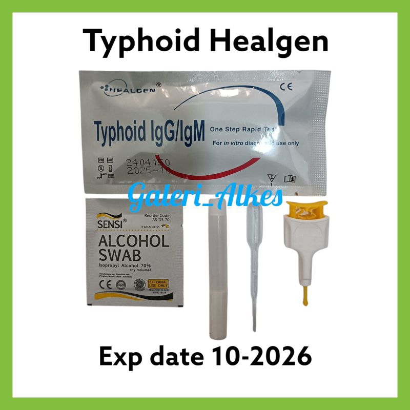 Jual Alat Tes Typhoid IgG/IgM 1Set Siap Pakai | Shopee Indonesia