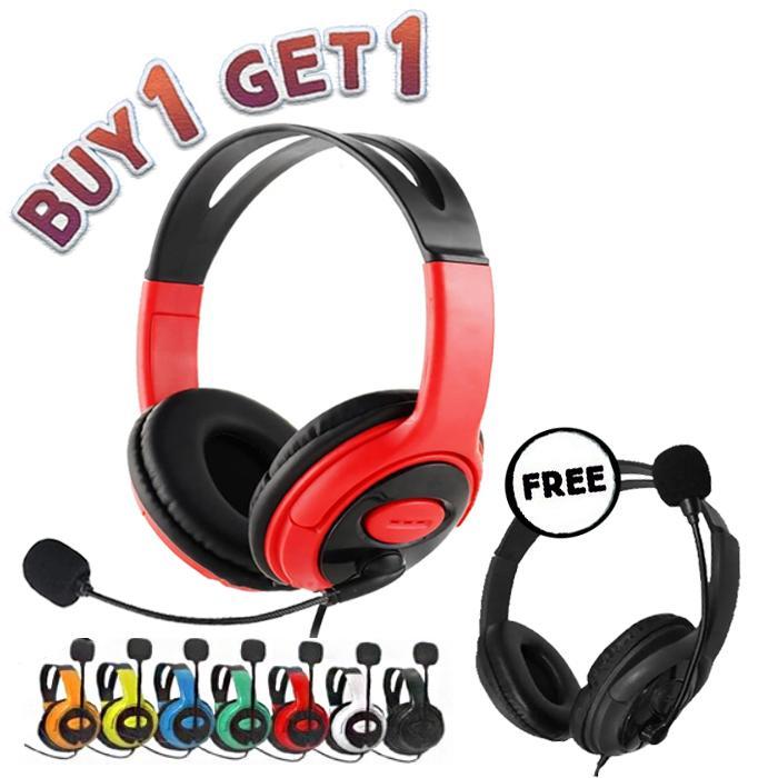 Jual ONEGPLUS - Buy 1 Get 1 Free Headset Gaming X10 Wired Headset with ...