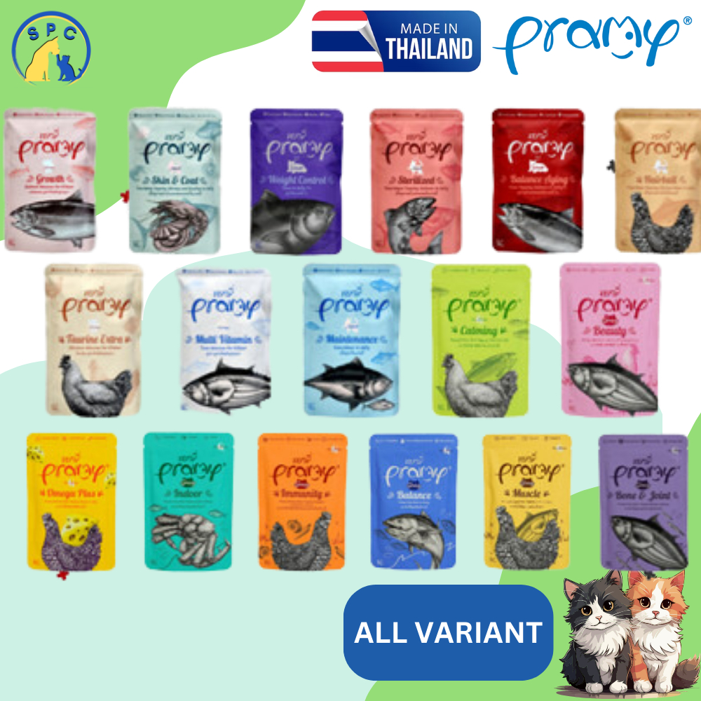 Jual PRAMY Wet Food Premium Pouch 70 Gram Makanan Basah Kucing Makanan ...