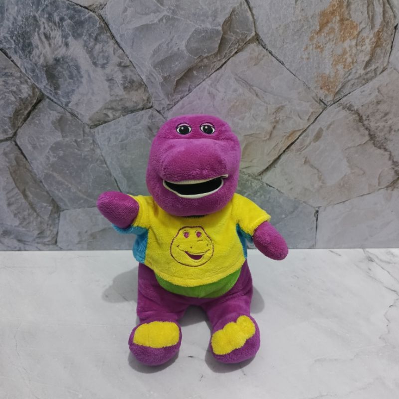 Jual Boneka Vintage Karakter Barney Original | Shopee Indonesia