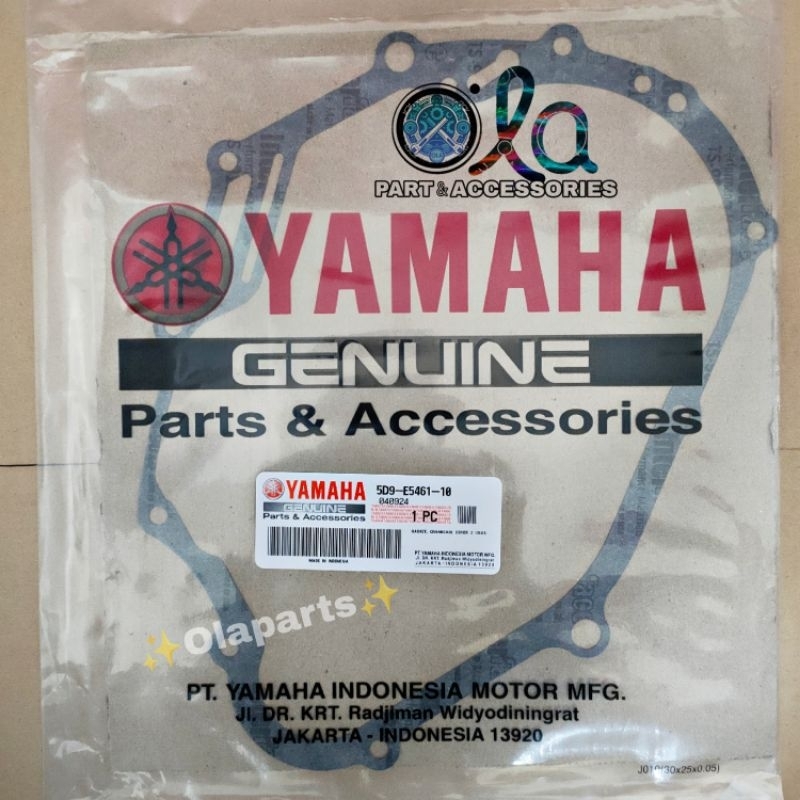 Jual Paking Blok Bak Kopling Kanan YAMAHA New Jupiter Z Robot Vega ZR ( 5D9-E5461-10 ) | Shopee ...