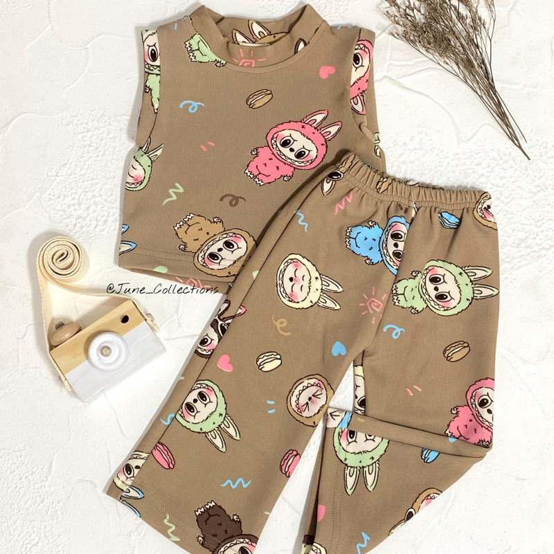 Jual JUNECOLLECTIONS LABUBU DAILYWEAR KNIT SET ANAK BAJU KNIT ANAK ...