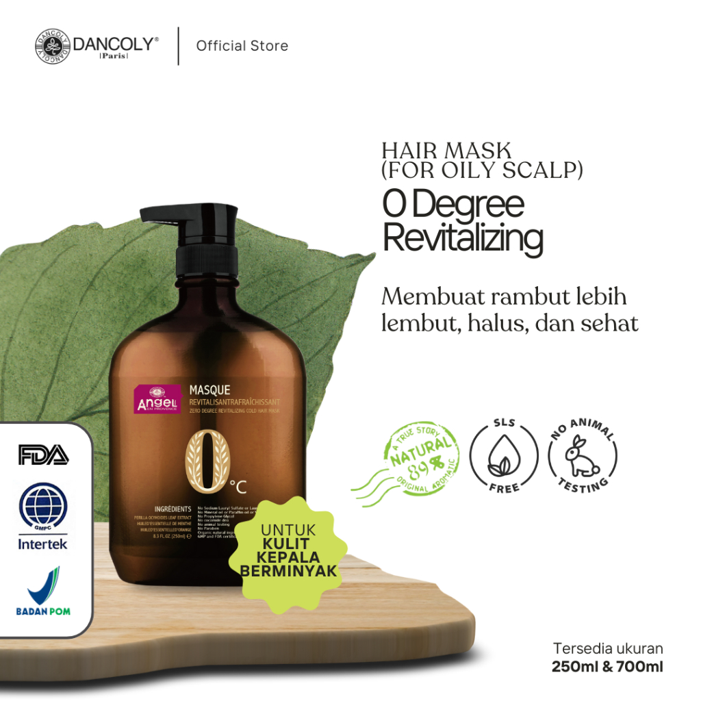 Jual Dancoly Zero Degree Revitalizing Cold Hair Mask | Masker Rambut ...