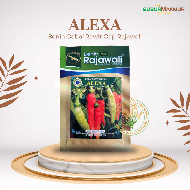 Jual Benih Cabai Alexa Cap Rajawali 10gr | Shopee Indonesia