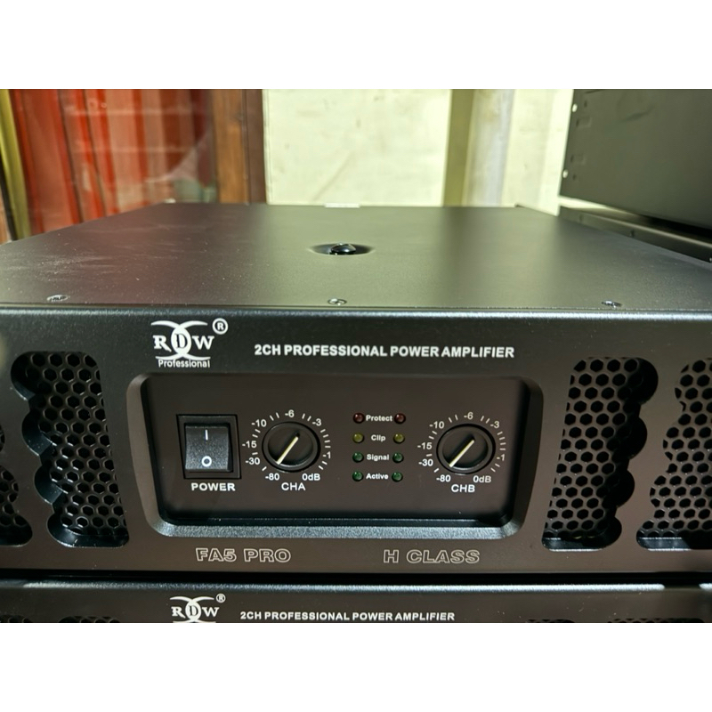 Jual POWER AMPLIFIER RDW FA 5 PRO CLASS H POWER RDW FA5PRO H CLASS ...