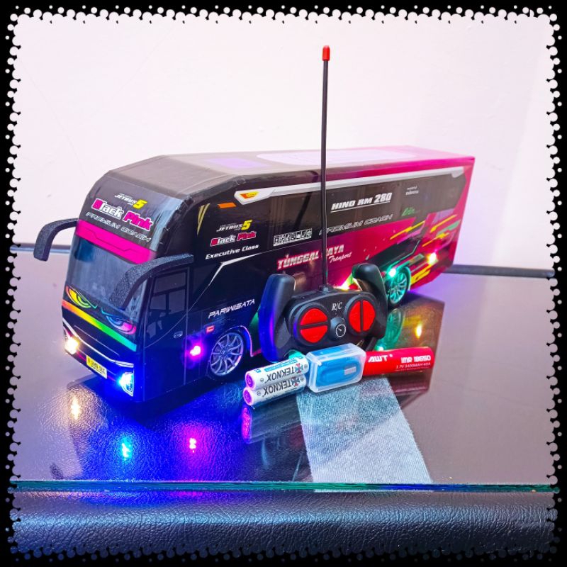 Jual Mainan Bus tolelet basuri Remot Control mengunakan baterai tanam ...