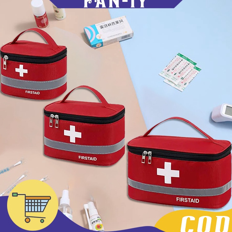 Jual Serba Hemat Medical Kit Bag Serbaguna Tas Emergency Kit Di Rumah ...