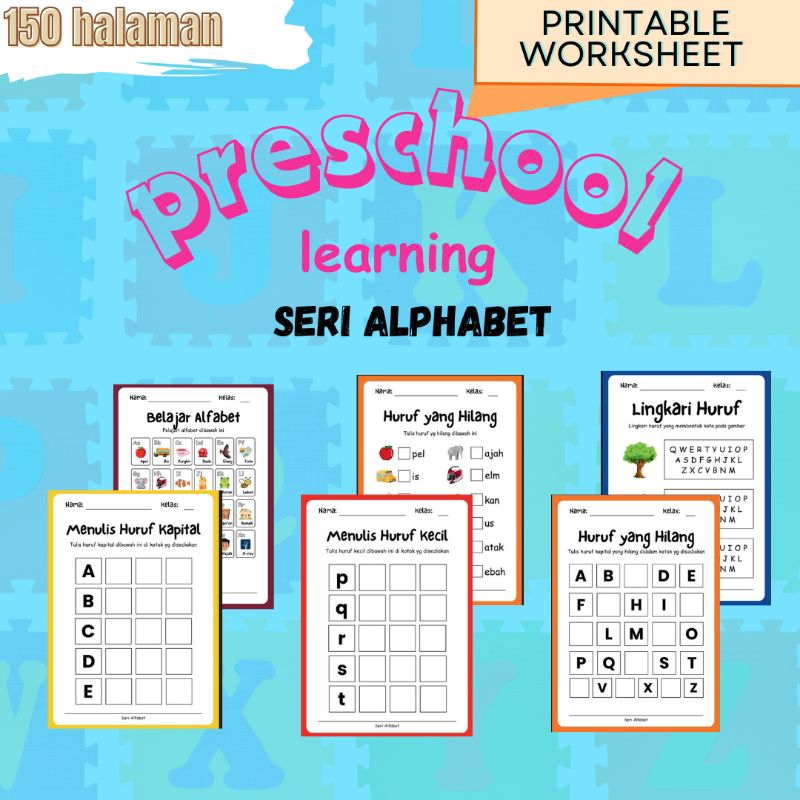 Jual Worksheet anak | lembar tugas anak anak | Printable worksheet ...