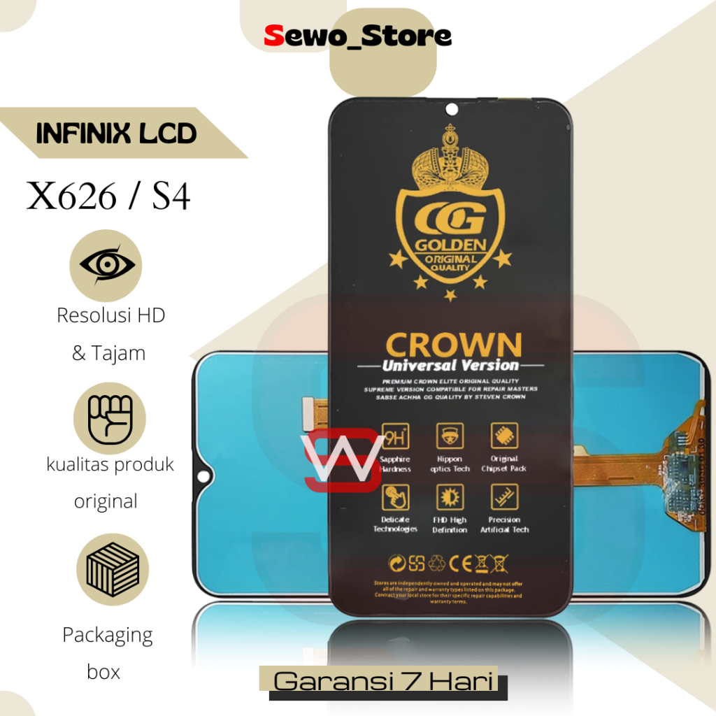 Jual LCD INFINIX SMART 3 PLUS / TOUCHSCREEN INFINIX S4 / X626 / X627 ORIGINAL FULLSET COMPLETE ...