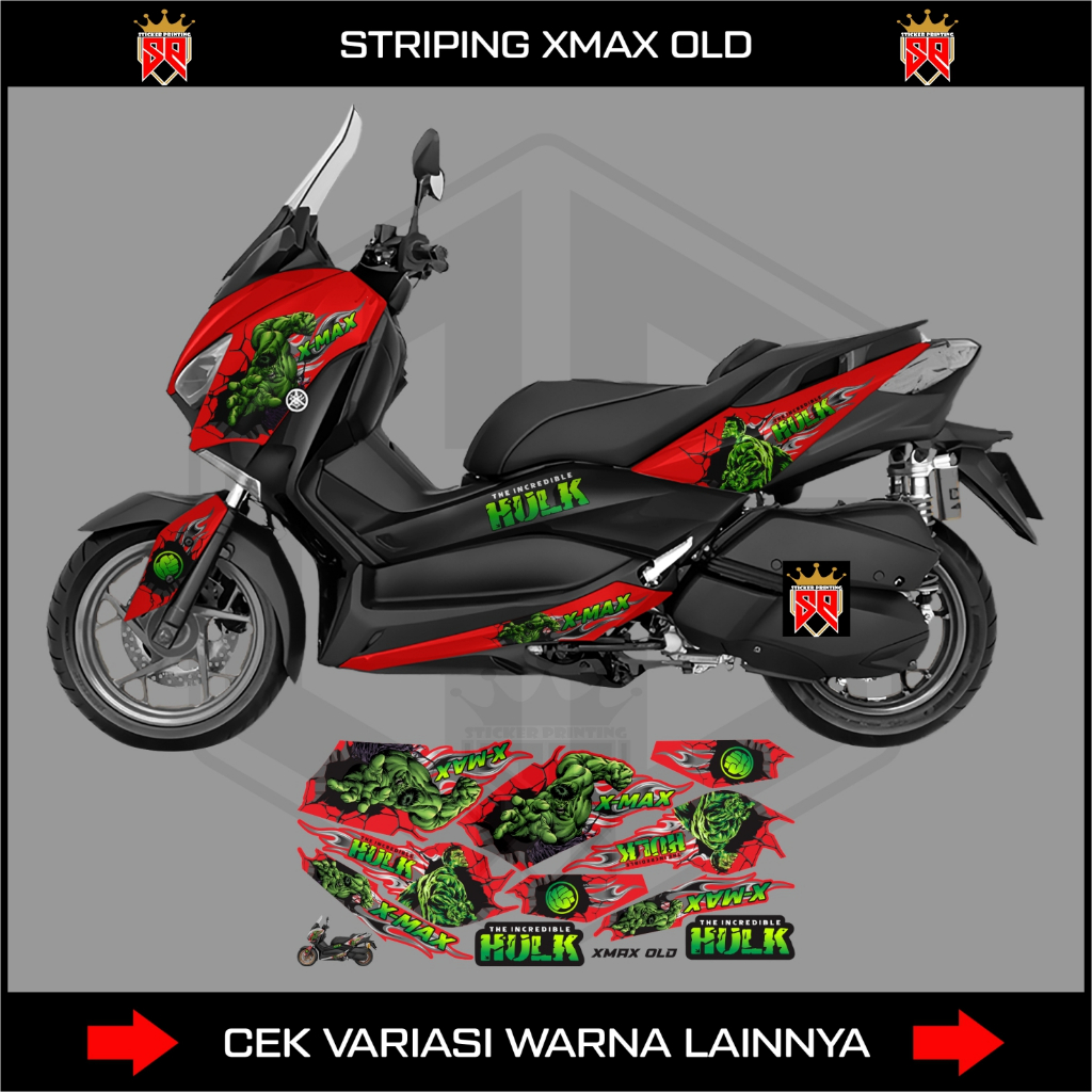 Jual STRIPING XMAX 250 OLD / DECAL STICKER YAMAHA X MAX | Shopee Indonesia