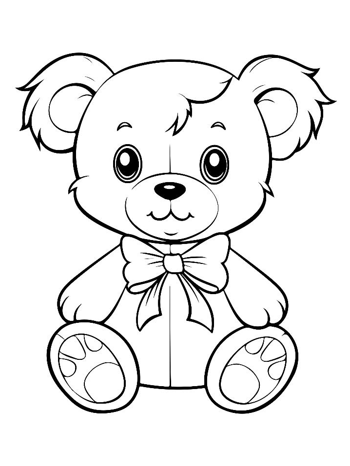 Jual Hard Copy Worksheet Cute Animals Coloring Page | Shopee Indonesia