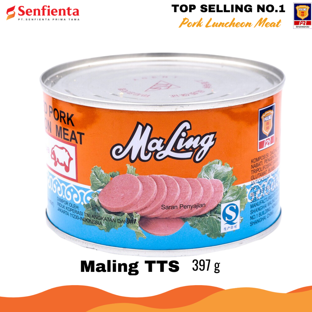 Jual Maling TTS Pork Luncheon Meat 397 gr | Maling Besar | Original | Shopee Indonesia