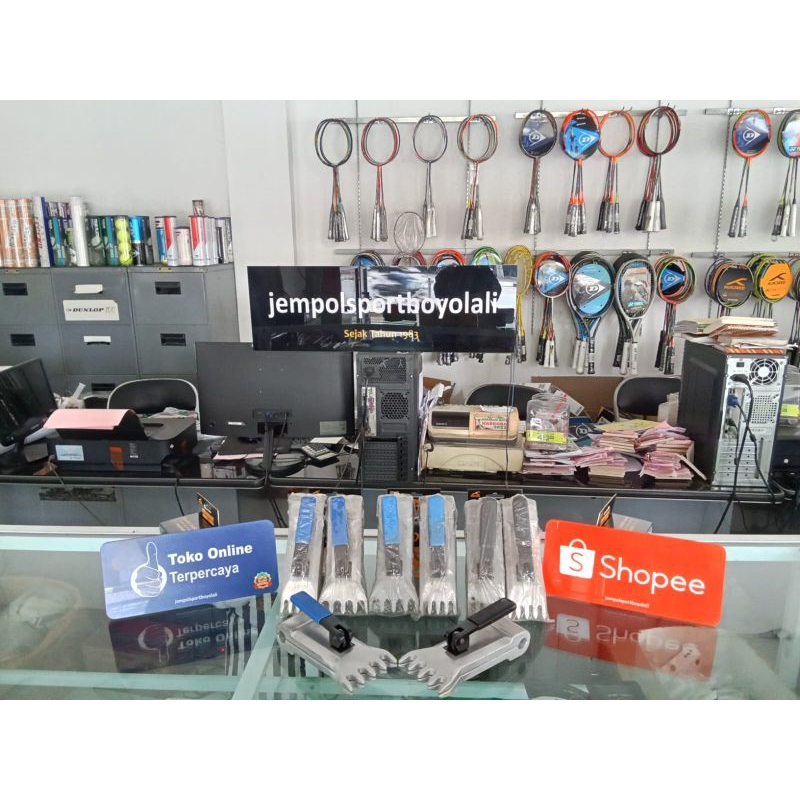 Jual PENJEPIT SENAR RAKET MESIN SENAR MANUAL | Shopee Indonesia