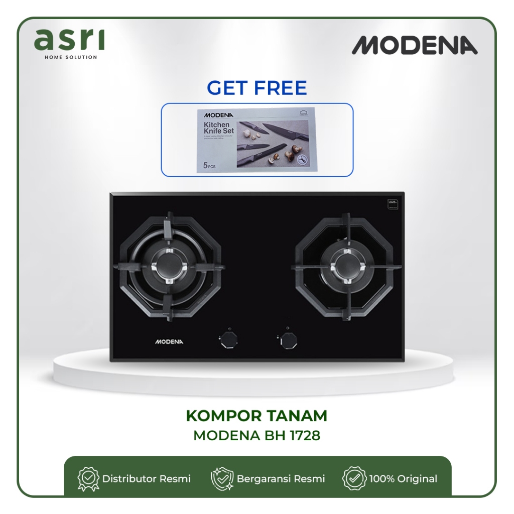 Jual Kompor Tanam Modena BH 1728 Original | Shopee Indonesia