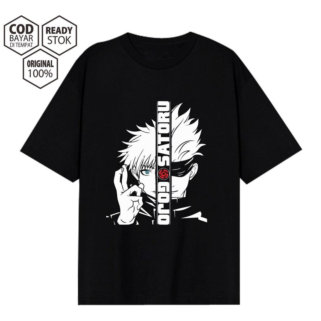 Jual BAJU GOJO SATORU JUJUTSU KAISEN 014 KAOS PREMIUM - ANIME JEPANG ...