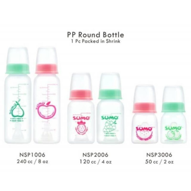 Jual botol dot ninio 50 ml/botol ninio 150 ml /botol Ninik 240 ml ...