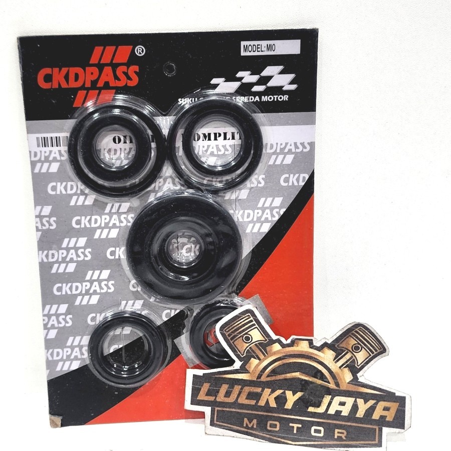Jual Oil sil seal Komplit Kit Yamaha Mio Sporty Smile Fino Mio Soul Karbu Old CkdPass | Shopee ...