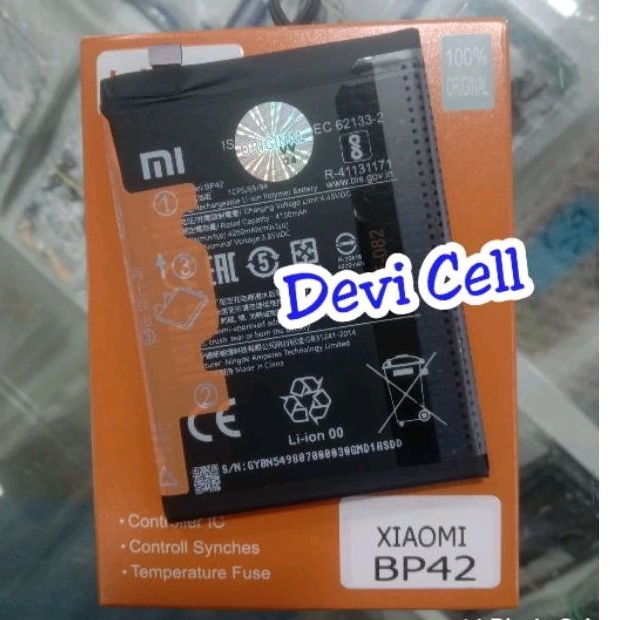 Jual Baterai batre battrey xiaomi mi11 lite mi 11 lite BP42 BP-42 ...