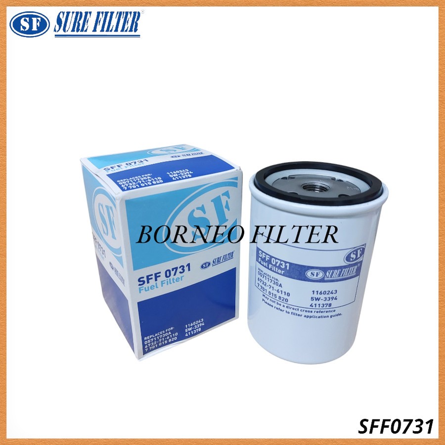 Jual SFF0731 Sure Fuel Filter 53C0052 WK731 FC-6203 BF988 FF5052 FF5018 ...