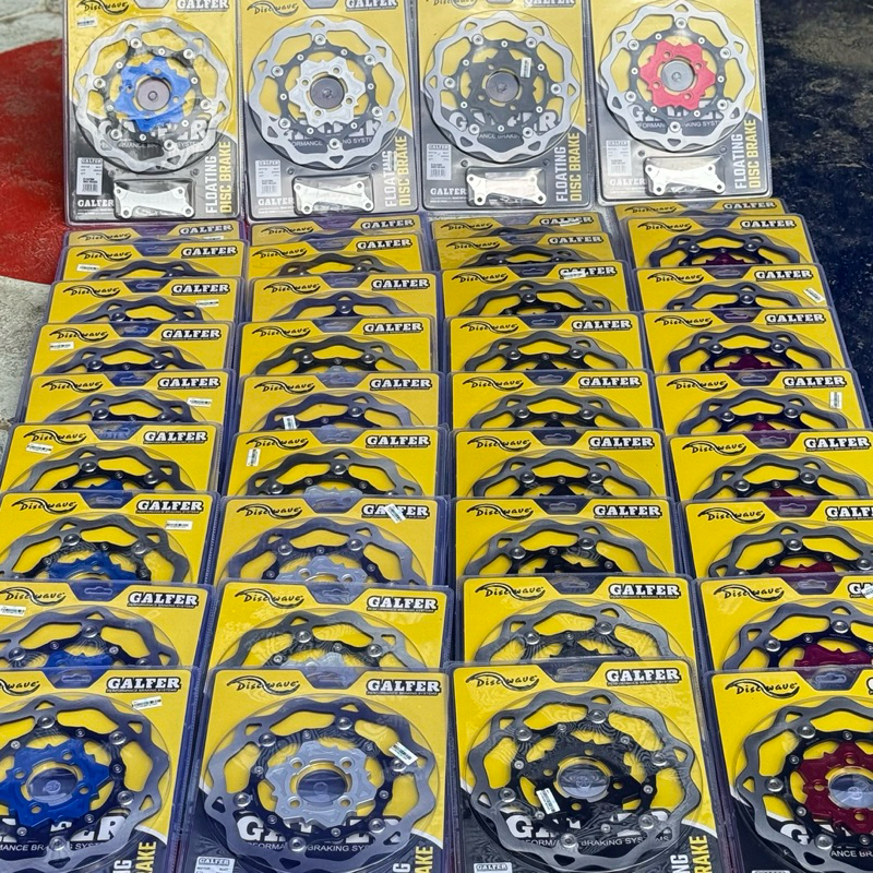 Jual disk disc piringan cakram 260 mm 260mm galver GALFER baut datar ...