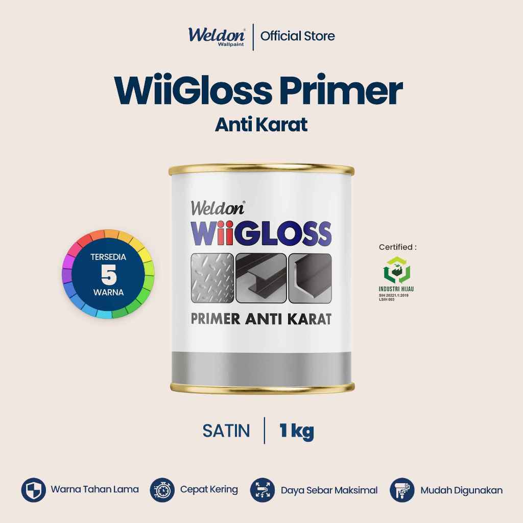 Jual Weldon Wiigloss - Primer Anti Karat (1kg) | Shopee Indonesia