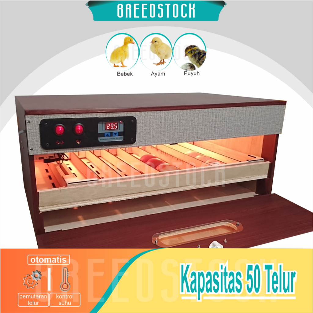 Jual Mesin Penetas Telur Full Otomatis FAM D50 AT Kapasitas 50 - Alat ...