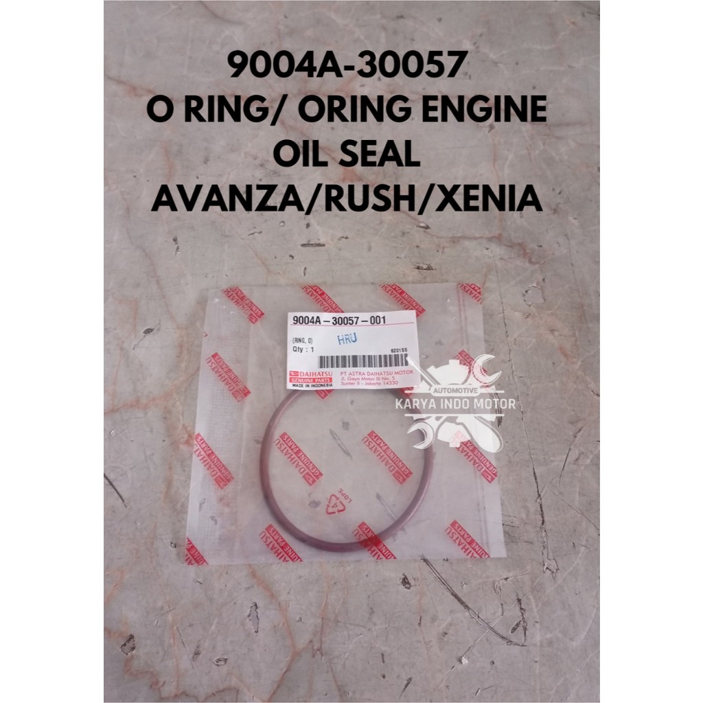 Jual SEAL ORING FILTER OLI AVANZA XENIA GRANMAX 9004A-30057 DAIHATSU ...