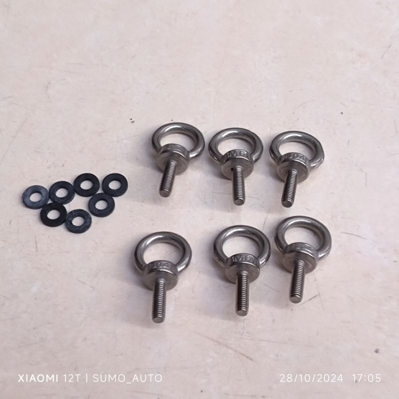 Jual 6 pcs hook cantolan bagasi suzuki jimny JB74 tahun 2018-2025 hook ...