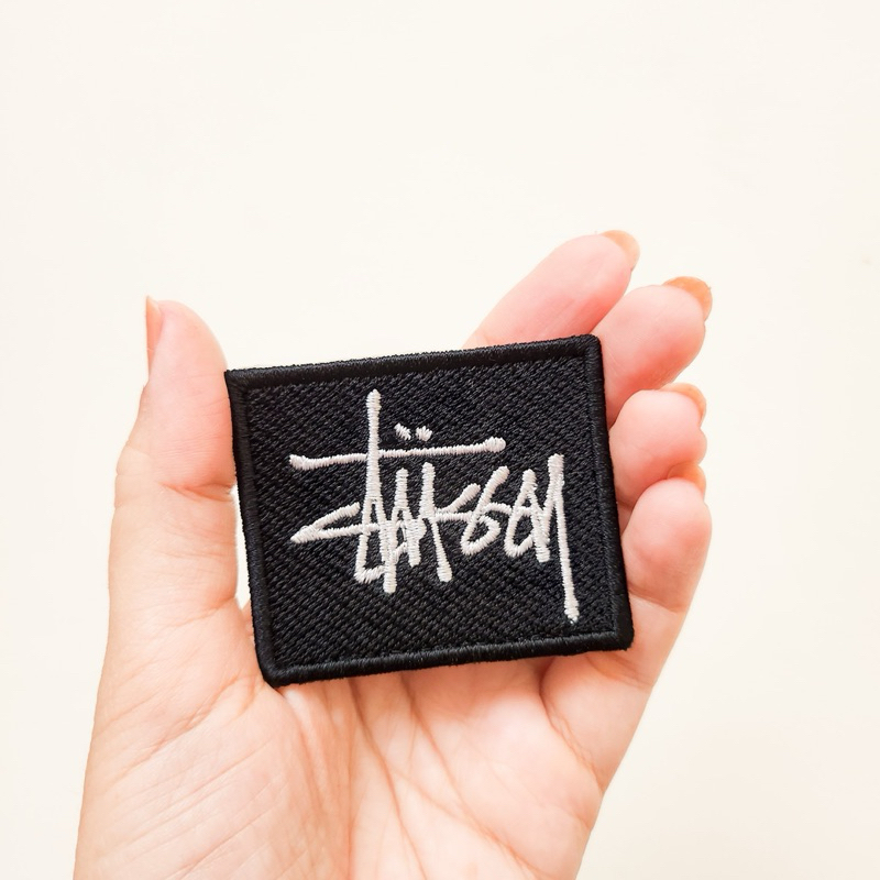 Jual PATCH BORDIR FASHION / BADGE BORDIR -STUSSY- / IRON PATCH SKATEBOARD SIGN | Shopee Indonesia