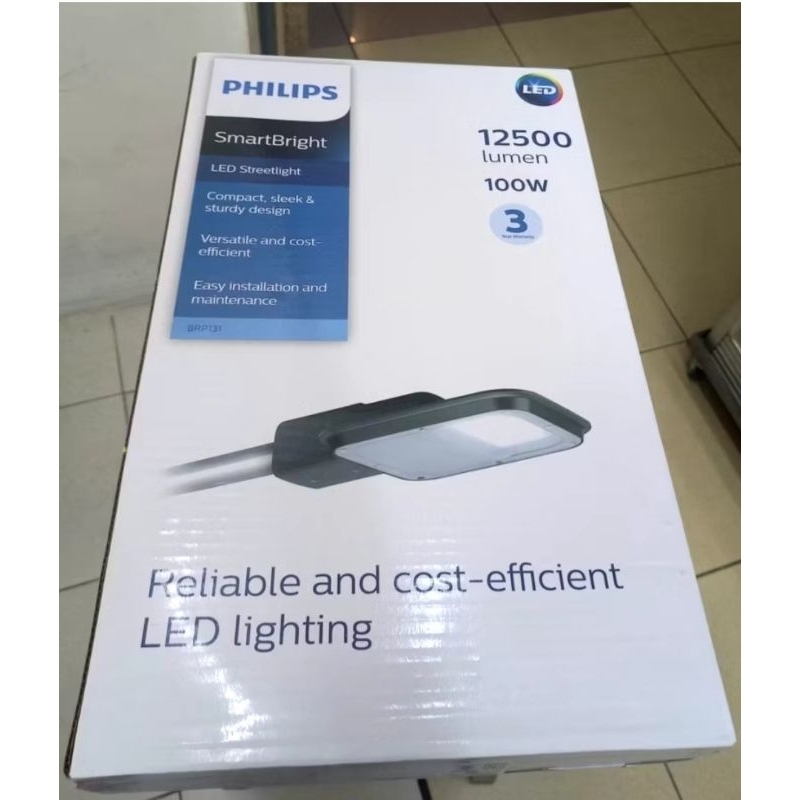Jual Lampu jalan PJU philips led BRP 131 100watt | Shopee Indonesia