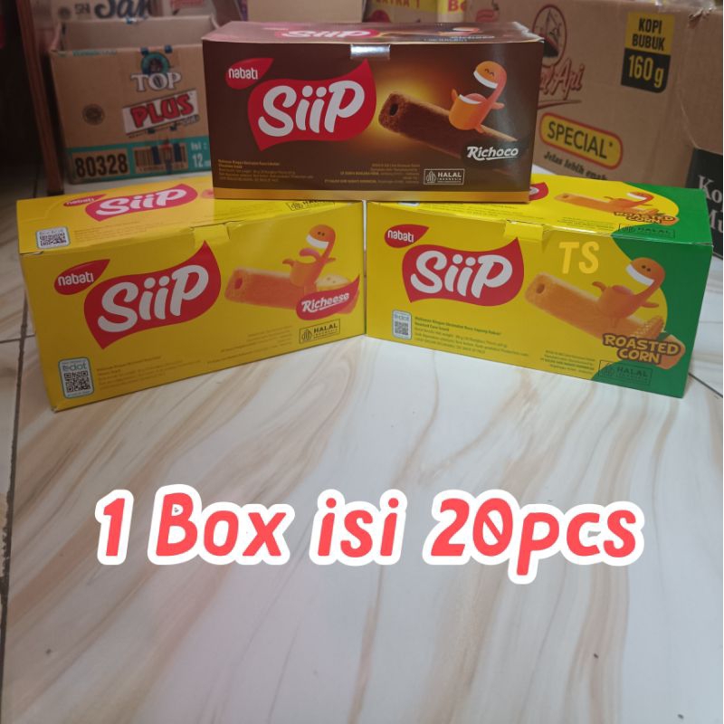 Jual Nabati Siip All Varian, 1 Box isi 20 pcs | Shopee Indonesia