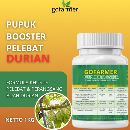 Jual Pupuk Booster Organik Pelebat Buah Durian dan Pemacu Bunga dan Buah Durian Agar Cepat ...