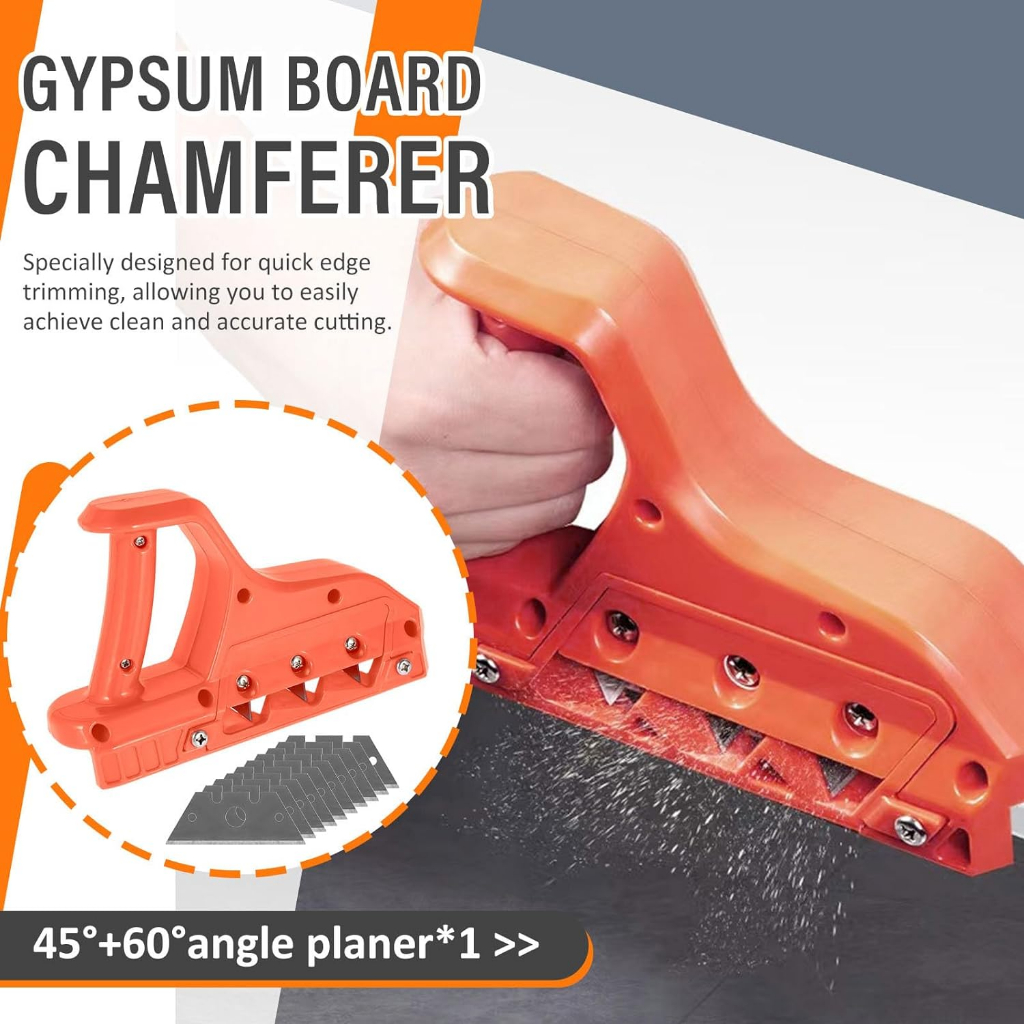 Jual Alat Pemotong Tepi Gypsum 45 dan 60 Derajat Drywall Chamfer ...