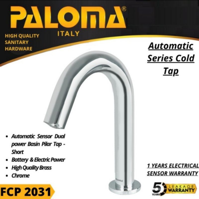 Jual PALOMA FCP 2031 KERAN SENSOR WASTAFEL KRAN CUCI TANGAN SENSOR ...
