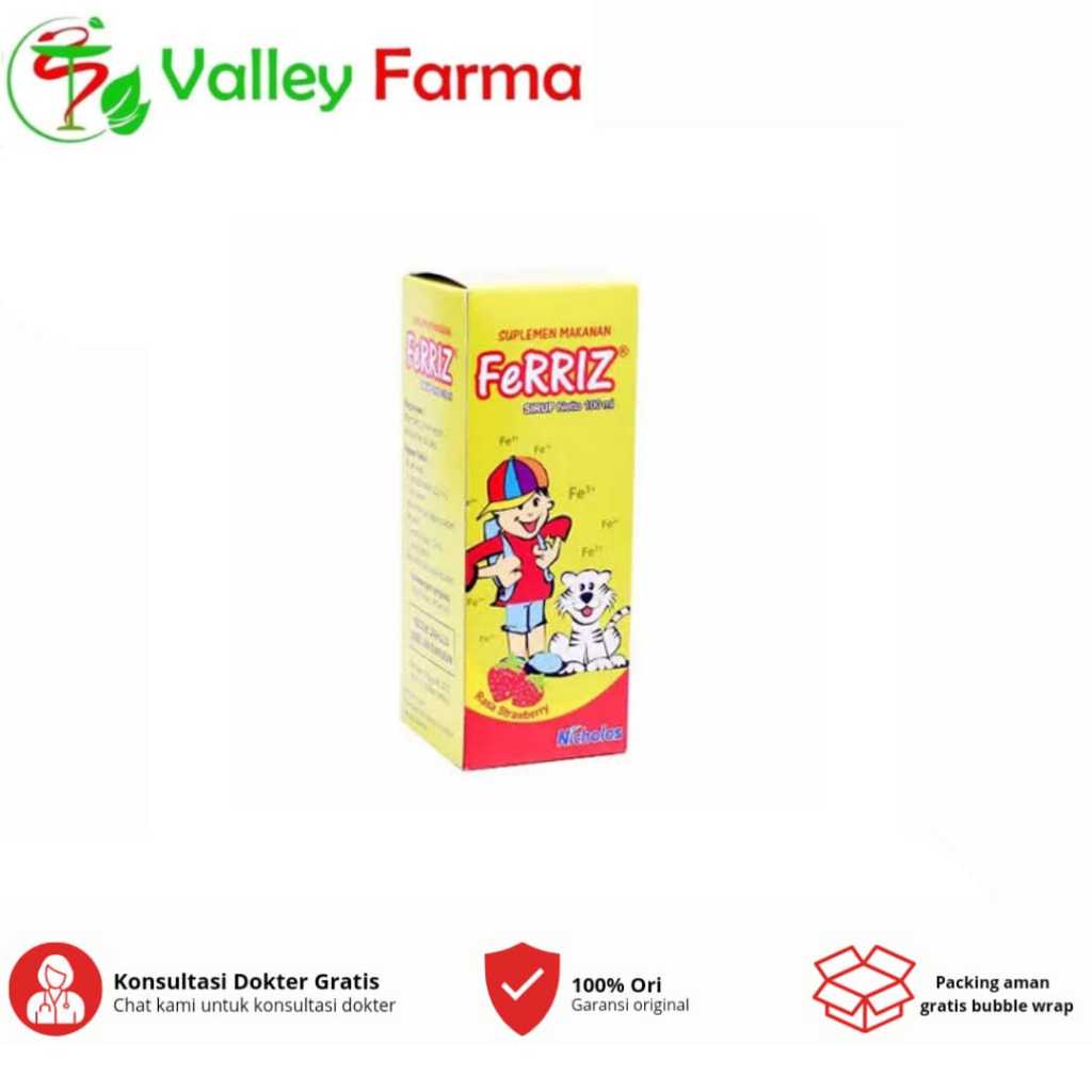 Jual Ferriz Sirup Suplemen Untuk Memenuhi Kebutuhan Zat Besi Pada Anak ...