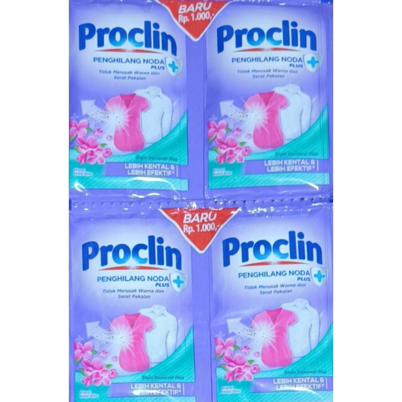 Jual proclin warna proklin sachet utk pakaian warna. | Shopee Indonesia