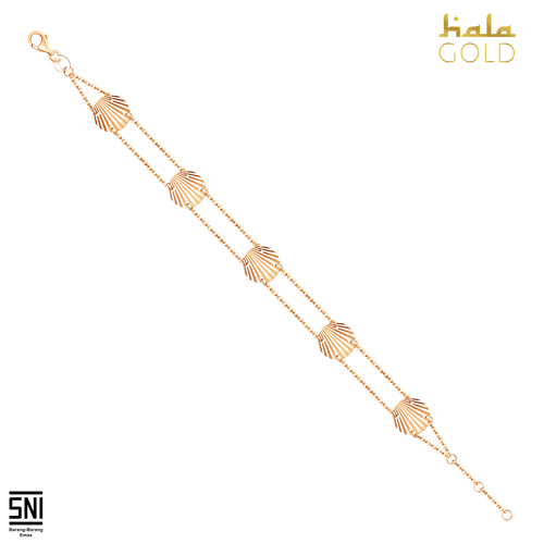 Jual Hala Gold Bracelet / Gelang Kerang | Shopee Indonesia