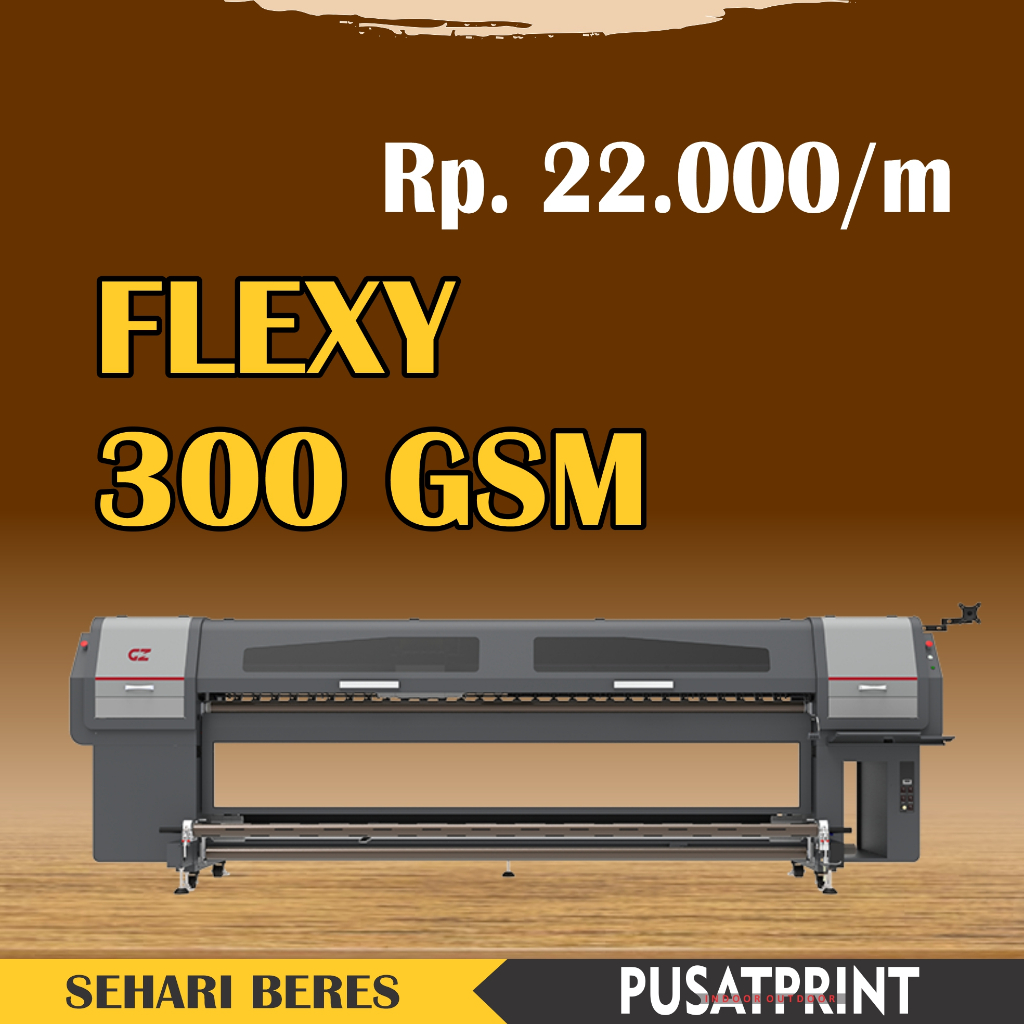 Jual Spanduk Flexy 300 gsm banner baliho murah | Shopee Indonesia