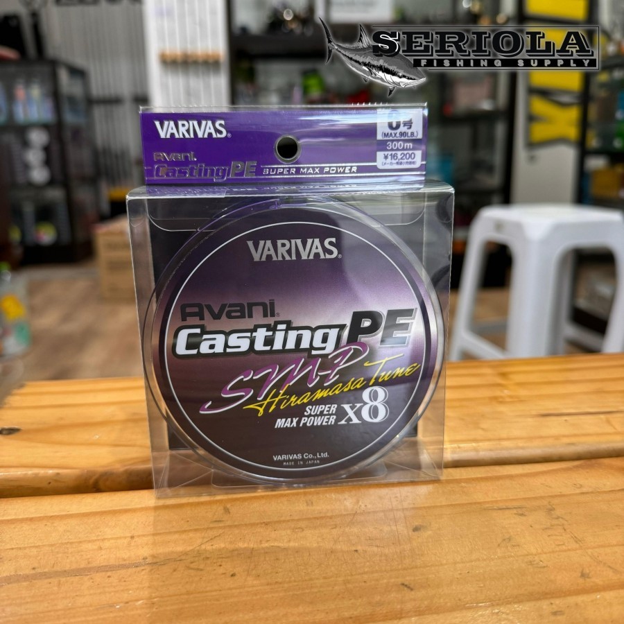 Jual PE VARIVAS AVANI CASTING PE SMP HIRAMASA TUNE SUPER MAX POWER X8 | Shopee Indonesia