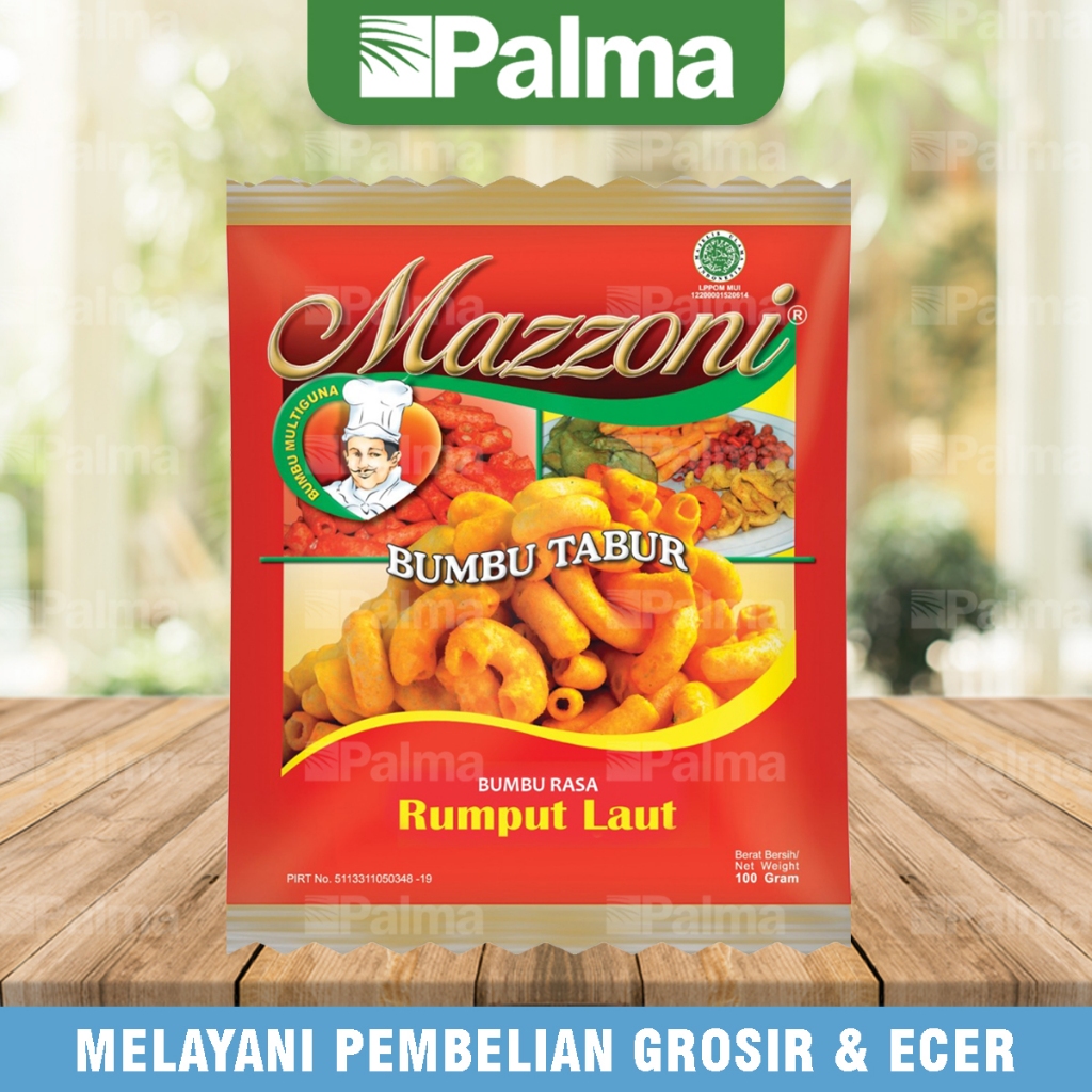 Jual MAZZONI BUMBU TABUR, RUMPUT LAUT 100GR | Shopee Indonesia