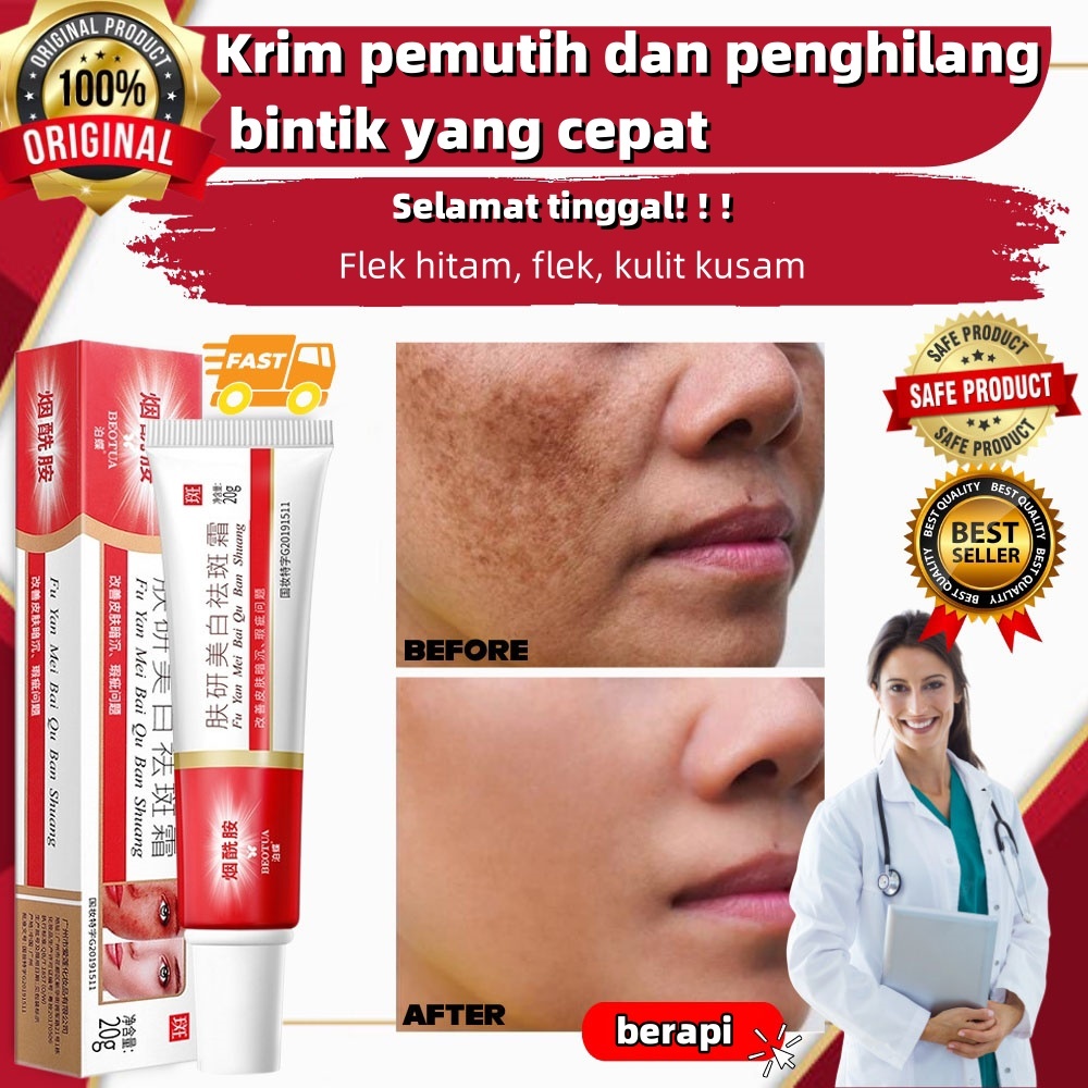 Jual Niacinamide Cream Flek Hitam Melasma Membandel Krim Penghilang ...