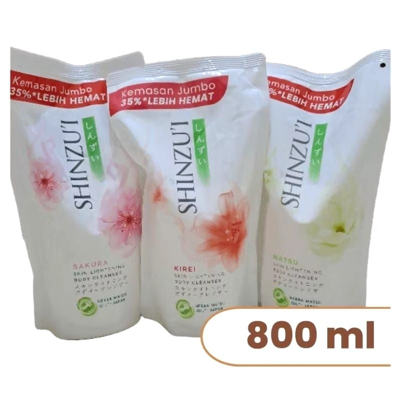 Jual Shinzui Refill Body Wash 800ml-Shinzui Sabun Mandi Cair 800ml ...